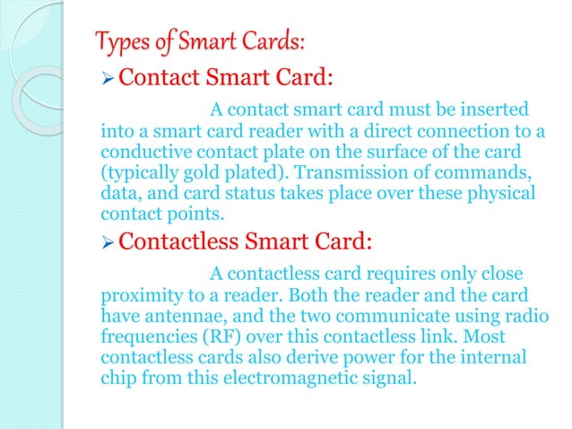Smart card Technology | PPT