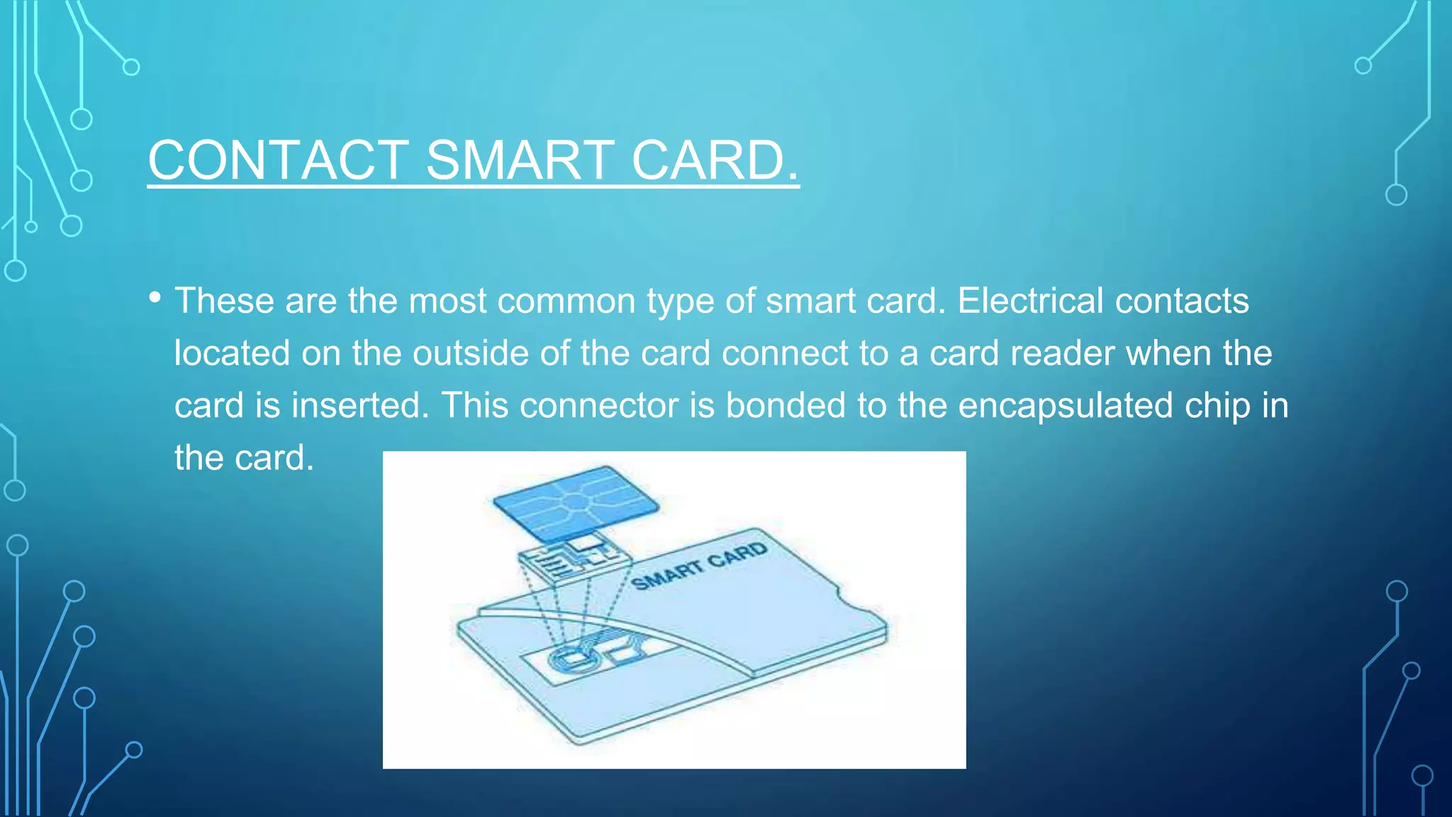 Smart card technology | PPTX