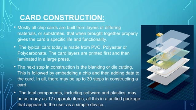 Smart card technology | PPTX