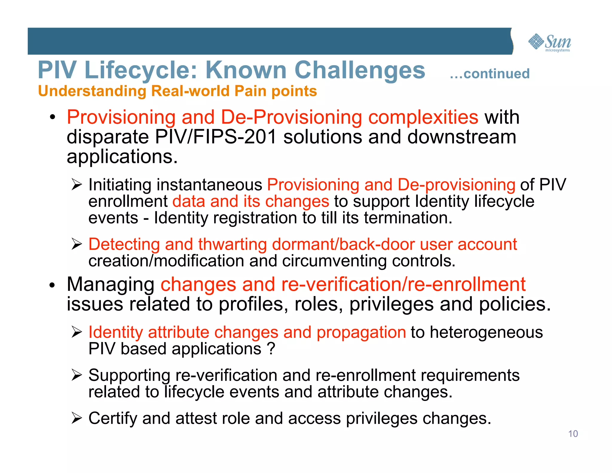 Managing PIV Card Lifecycle and Converging Physical & Logical Access Control | PDF