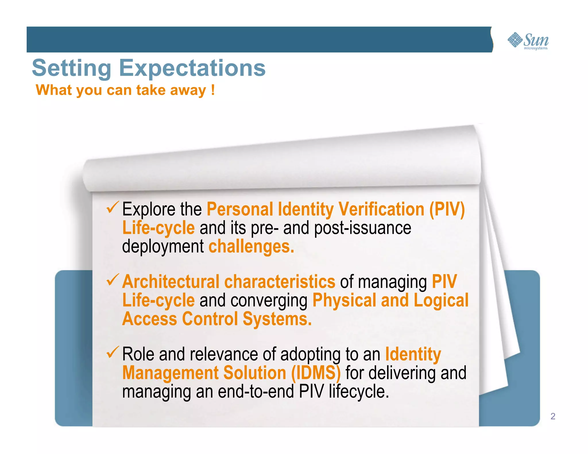 Managing PIV Card Lifecycle and Converging Physical & Logical Access Control | PDF