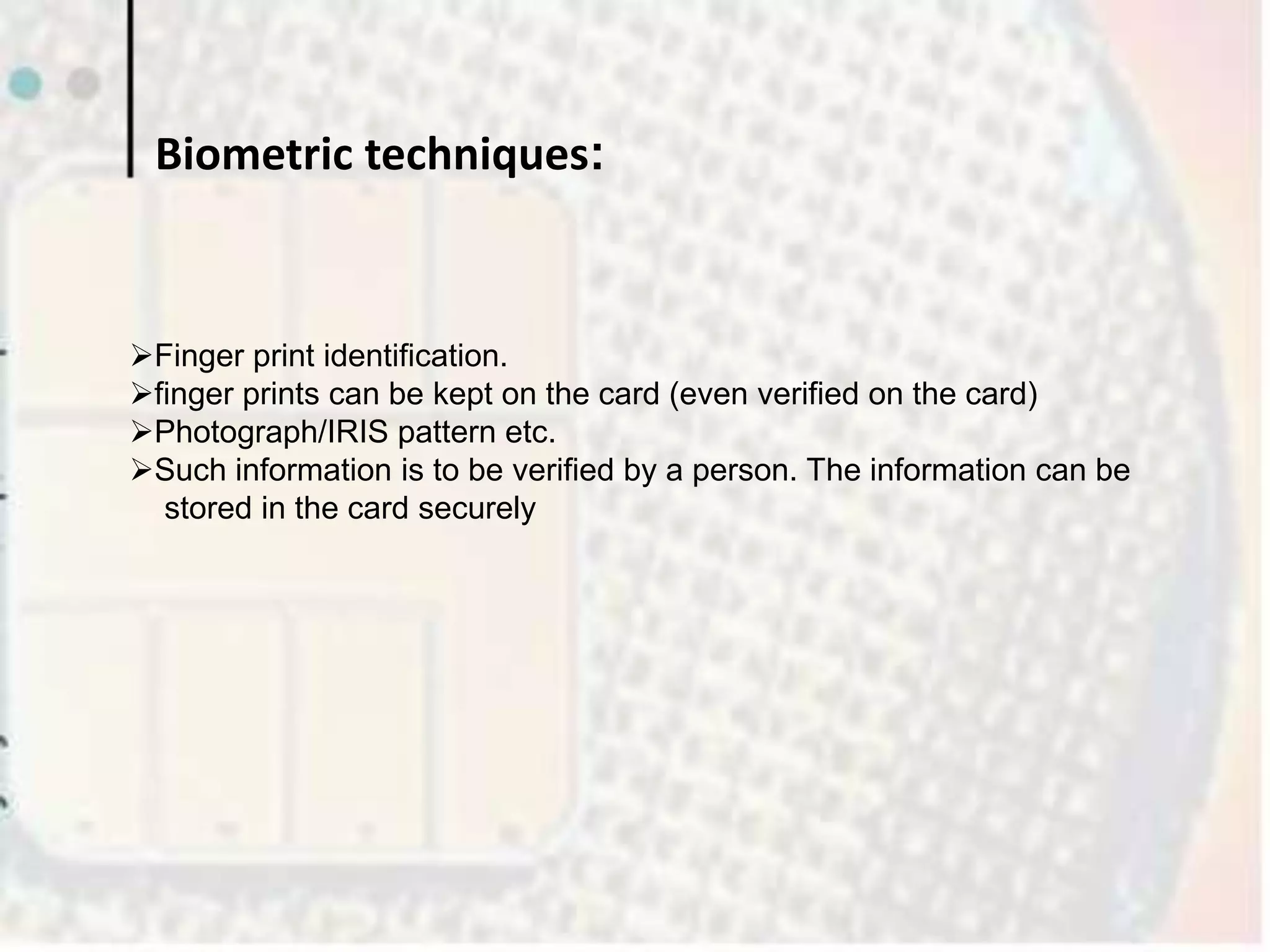 Smart card ppt | PPTX