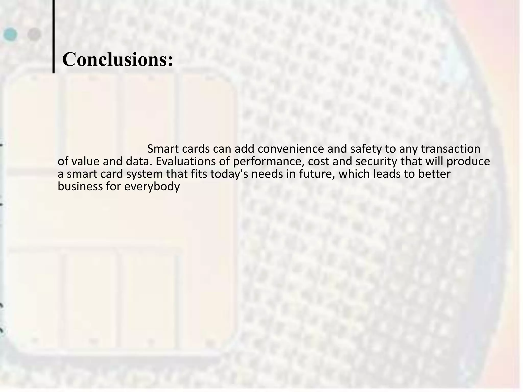 Smart card ppt | PPTX