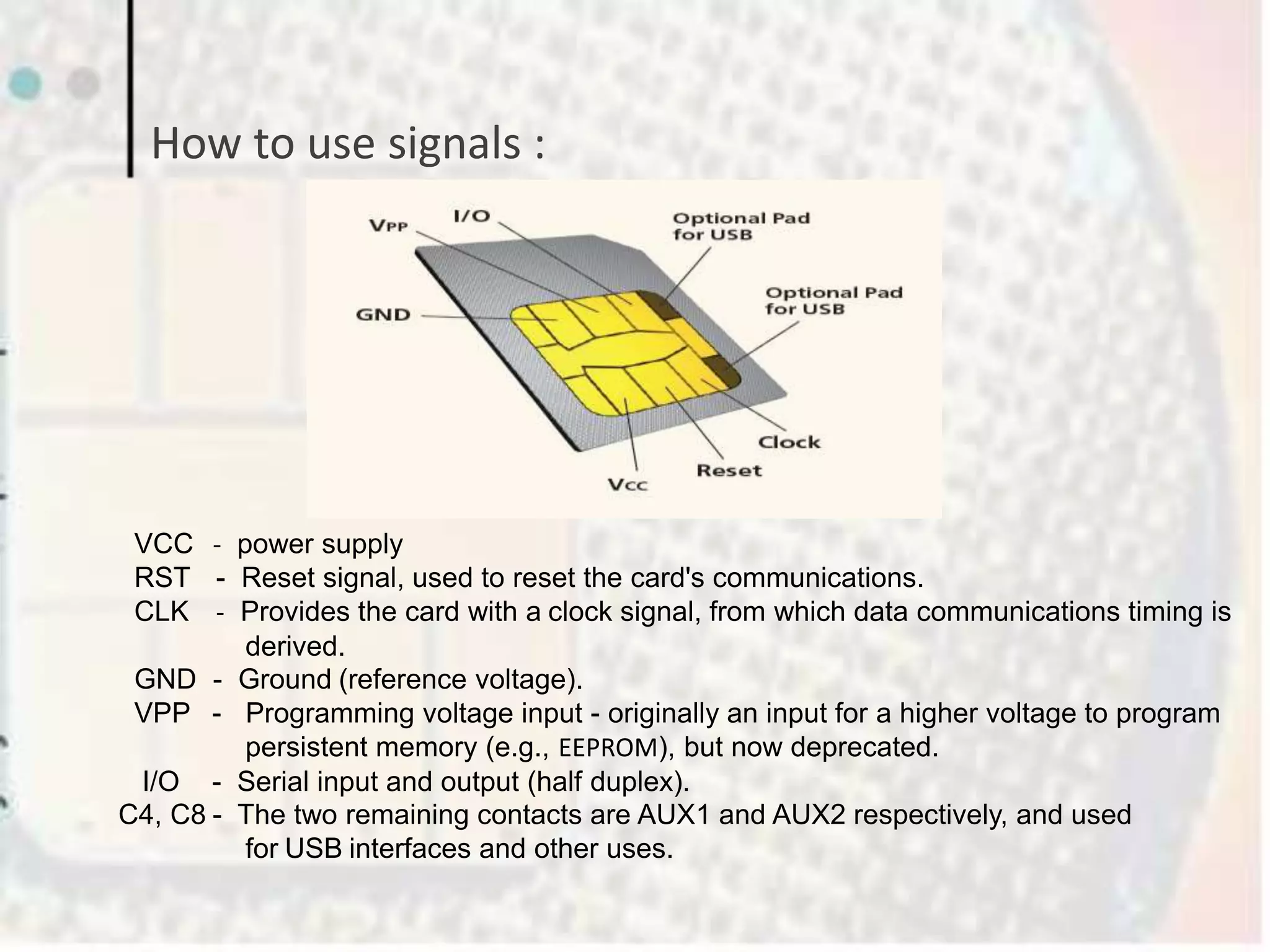 Smart card ppt | PPTX
