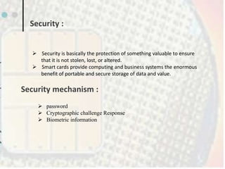 Smart card ppt | PPTX