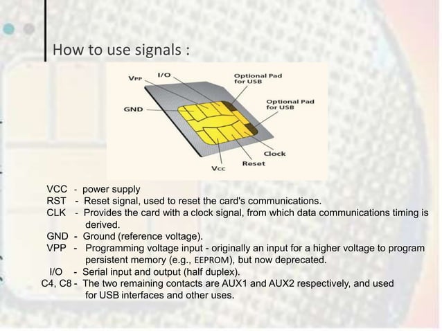 Smart card ppt | PPTX