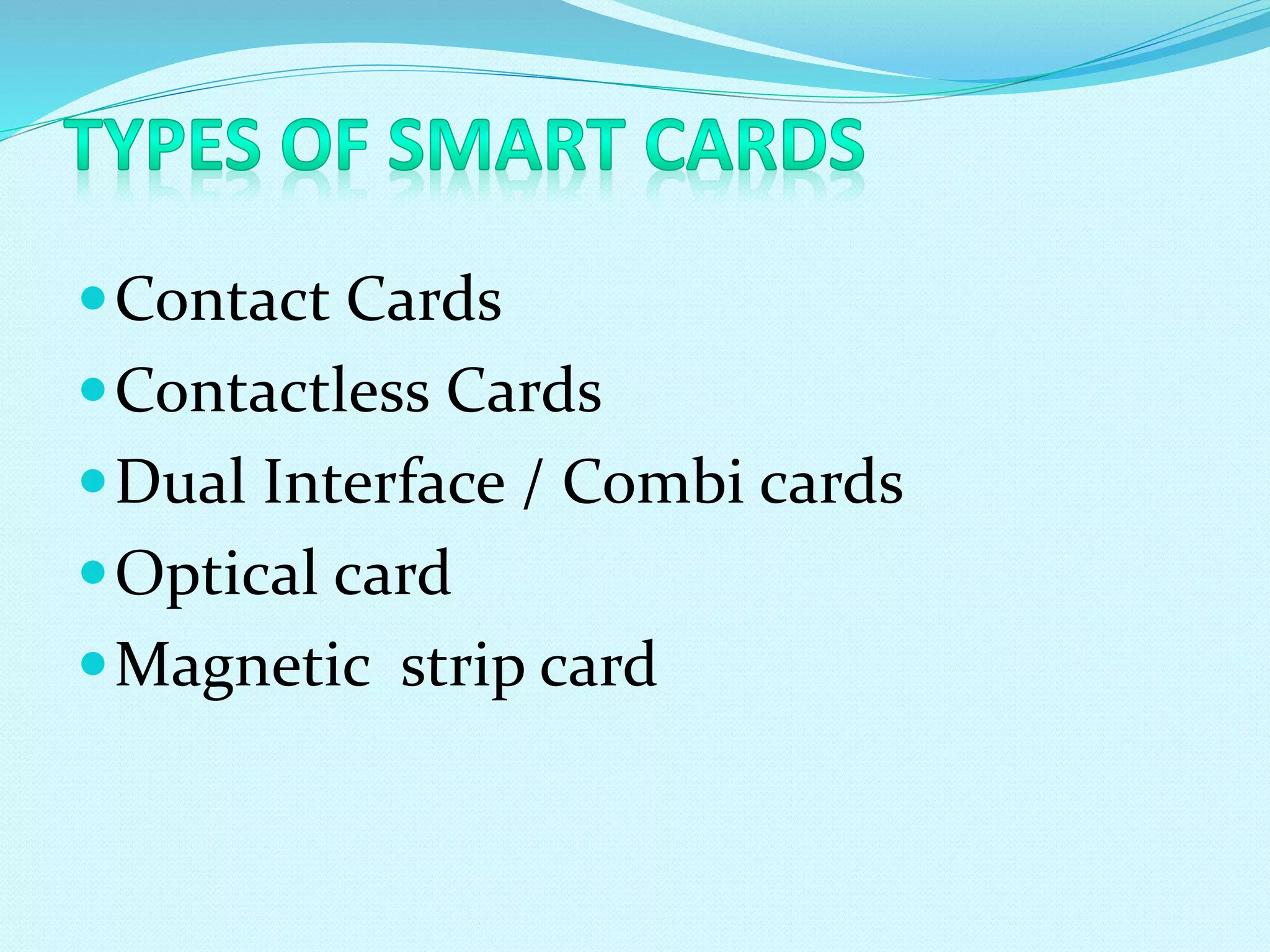 Smart card ppt | PPT