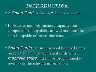 Smart cards | PPT