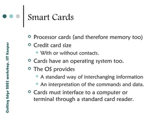 Smartcards | PPT