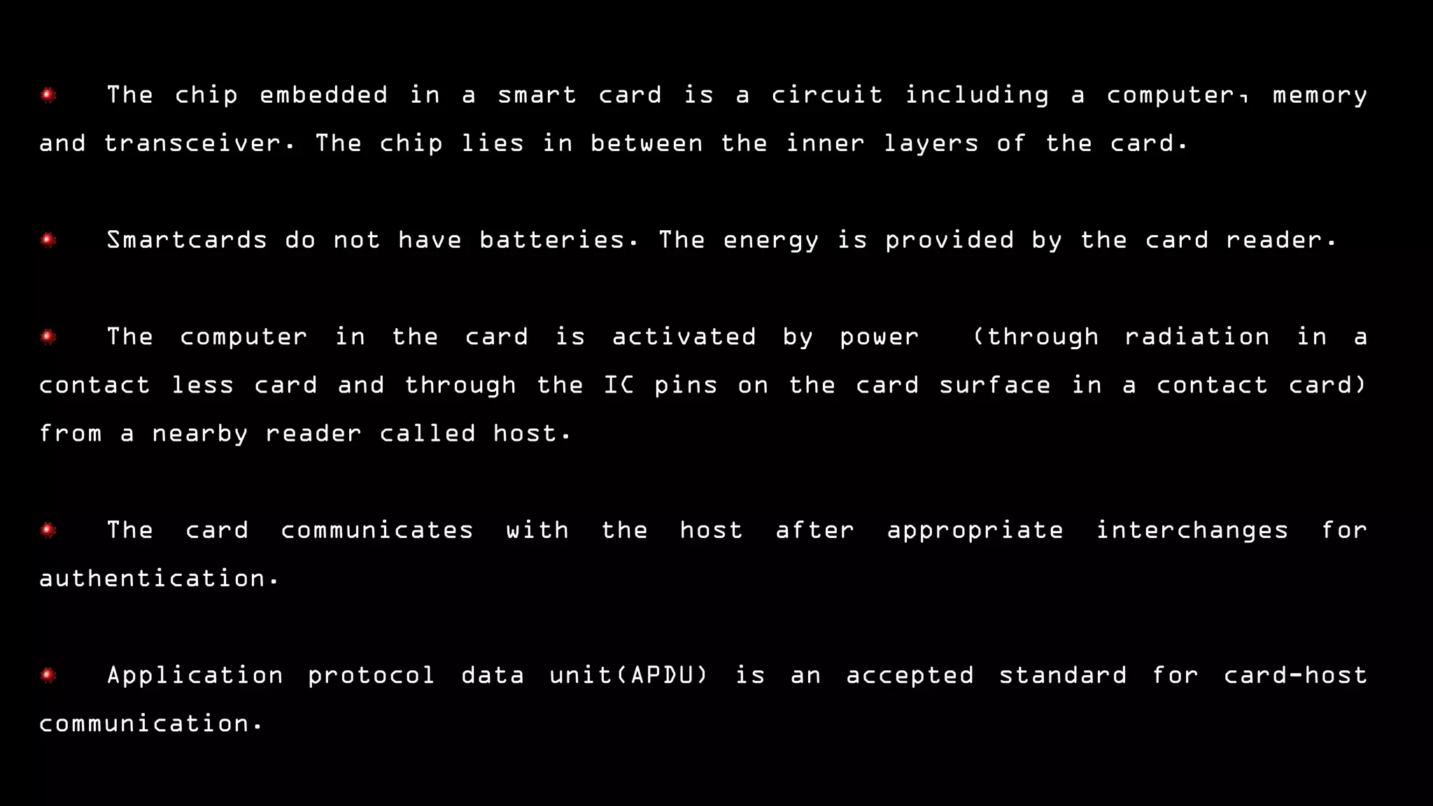 Smart cards and sensors | PPTX