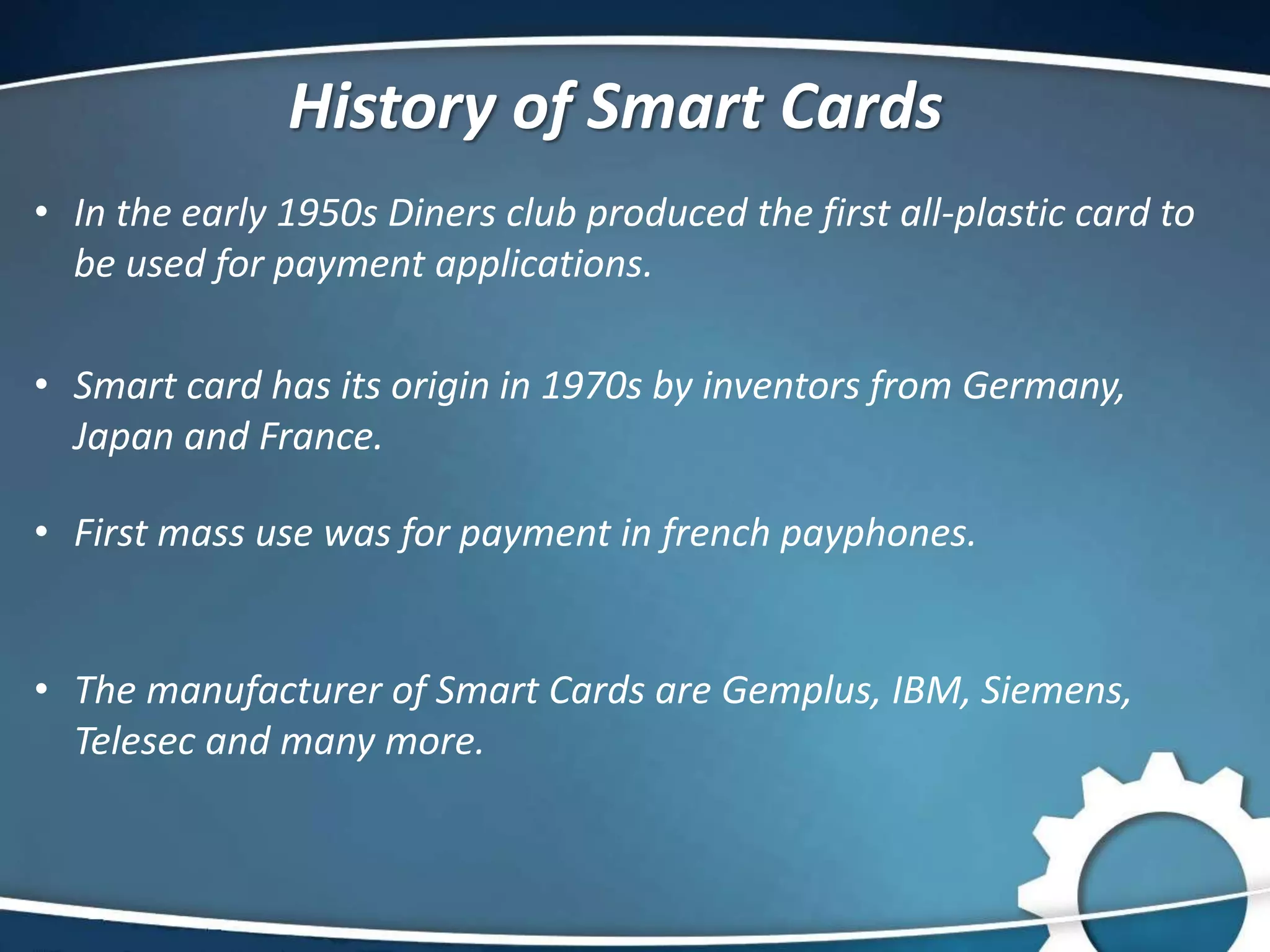 Smart Card Security | PPTX