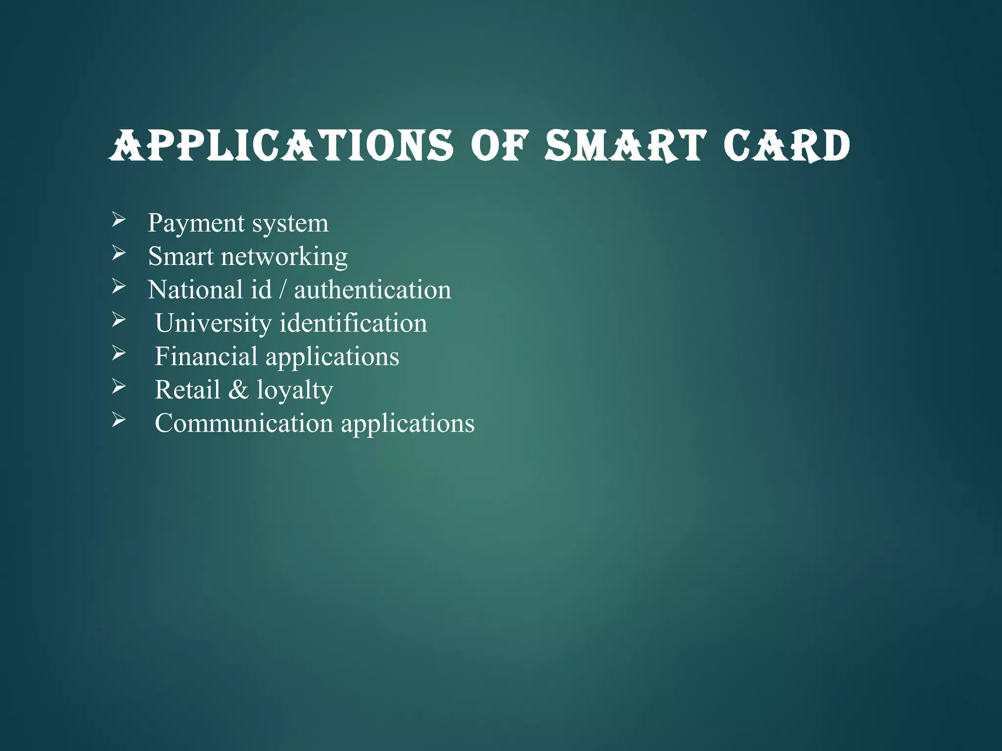 Smart card security | PPT