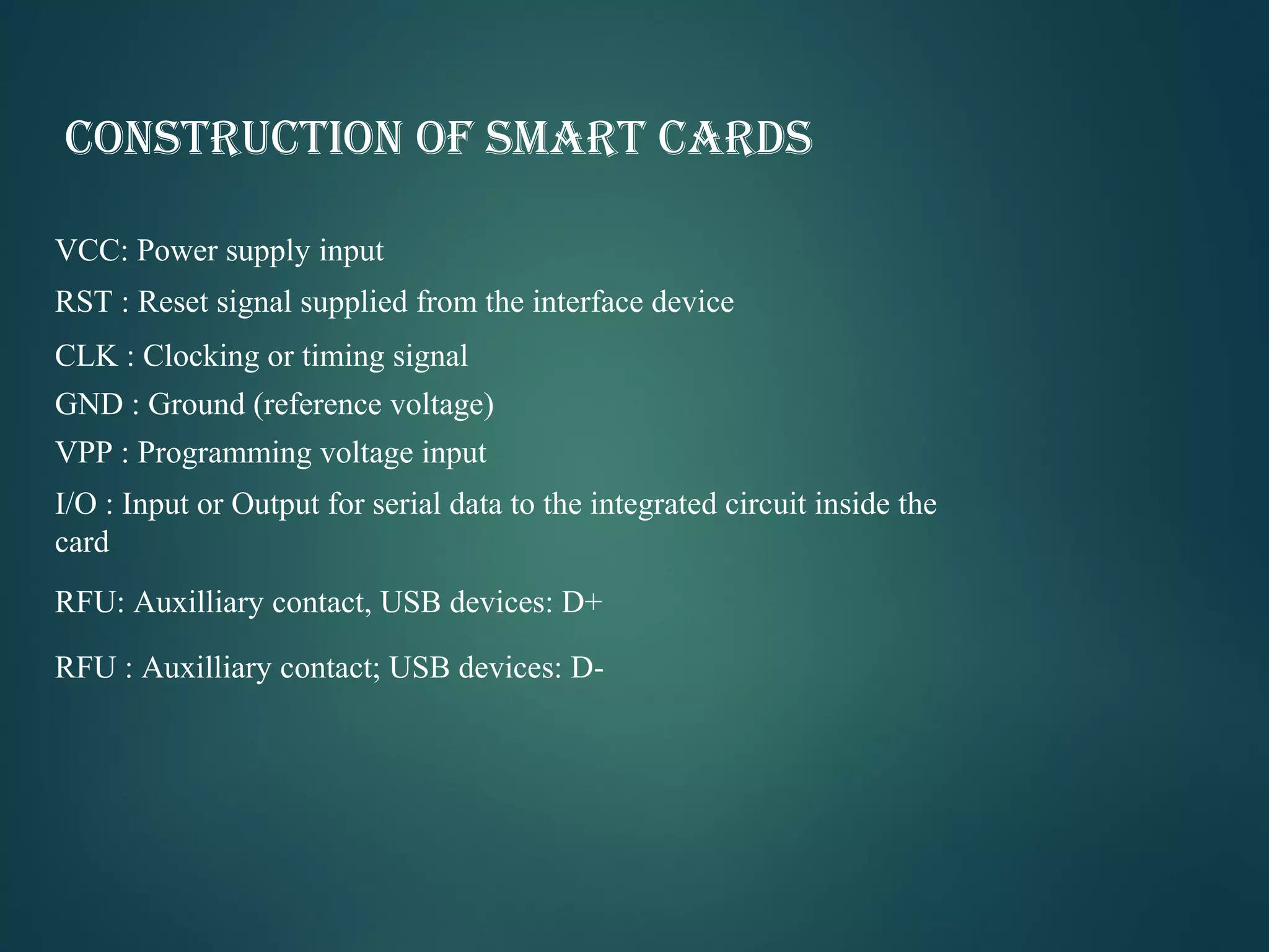 Smart card security | PPT