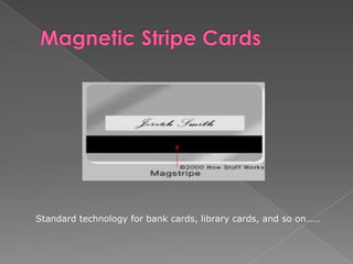 Smart card technologya | PPTX