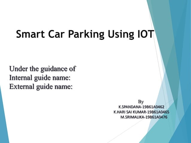 Smart_Car_Parking_Using_IoT.pptx | Internet | Computing