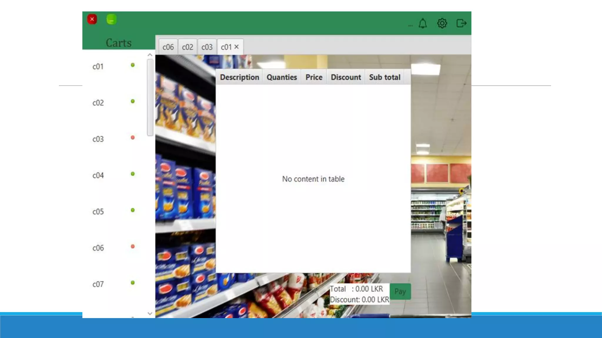 Smart shopping cart (using RFID) | PPTX