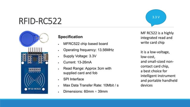 Smart shopping cart (using RFID) | PPTX