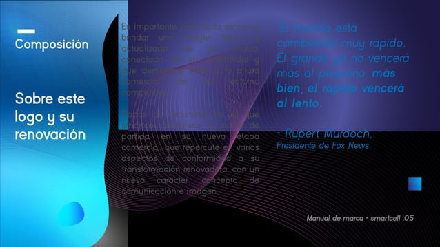 Smartcell - Company logo Brandbook | PPT