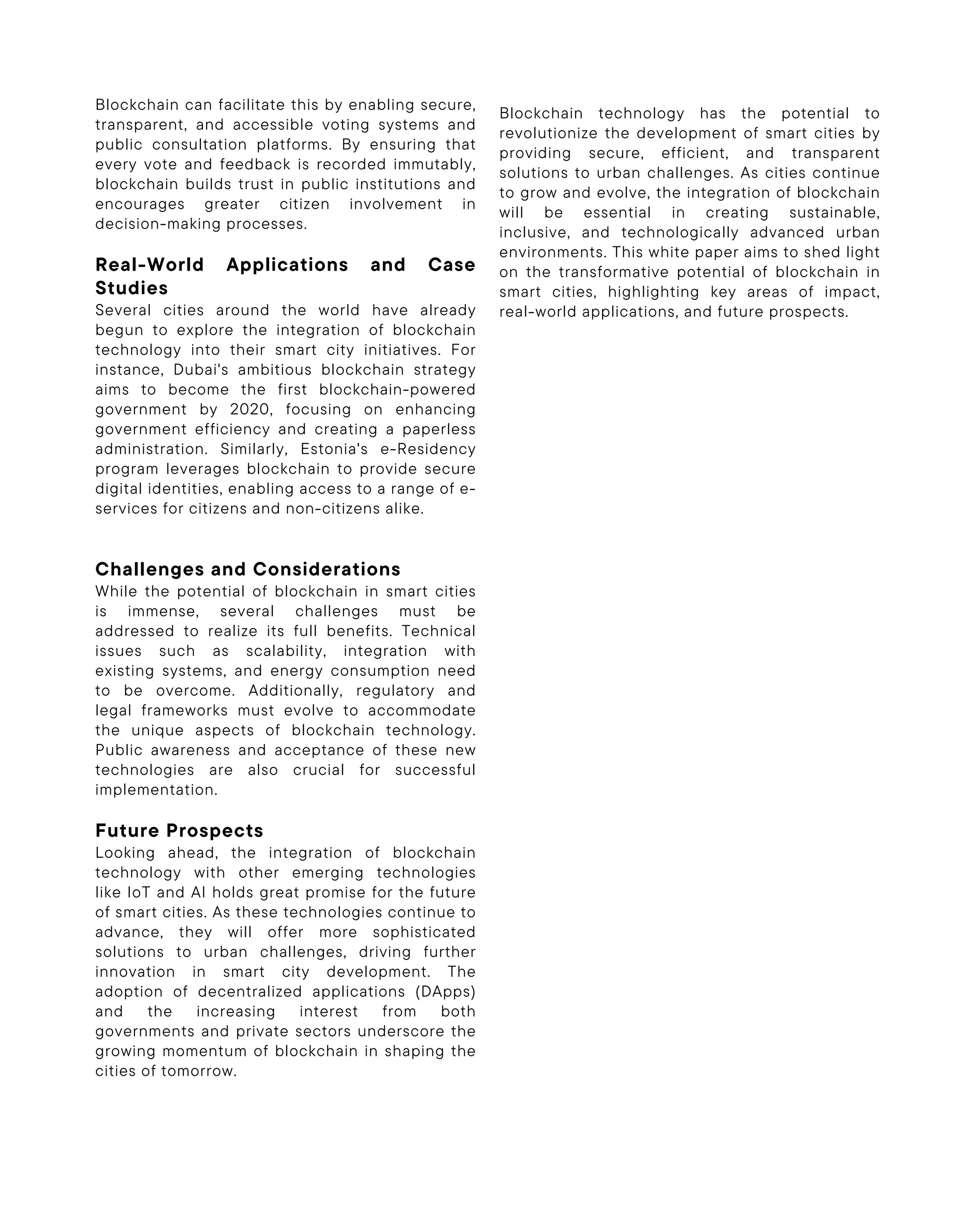 SMART CITIES & BLOCKCHAIN: BUILDING THE FUTURE | PDF