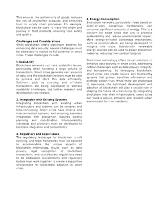 SMART CITIES & BLOCKCHAIN: BUILDING THE FUTURE | PDF
