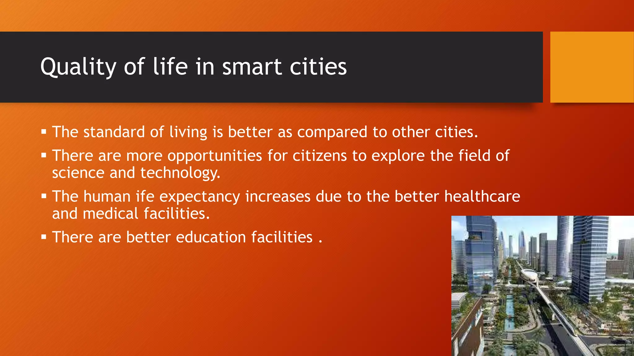 Smart cities and its features | PPTX