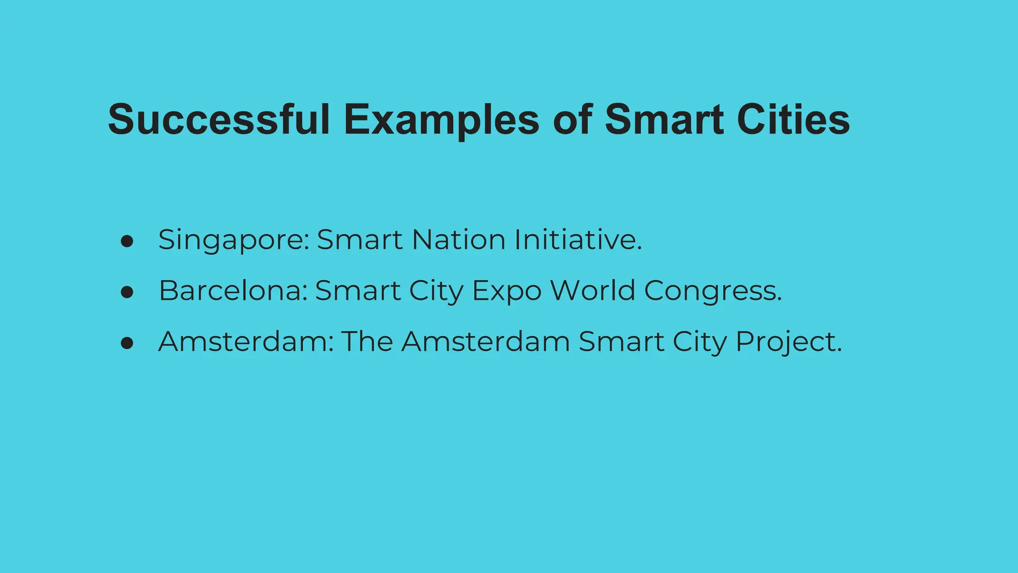 Smart Cities: Integrating Technology for Urban Development | PPTX