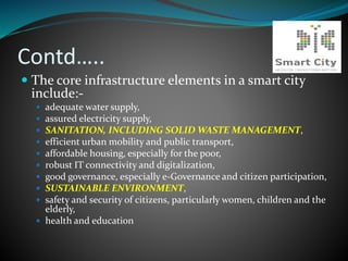 Smart cities mission | PPTX