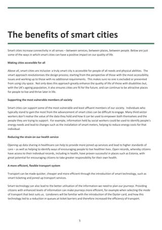 Smart Cities All-Party Parliamentary Group: Intelligent leadership. How ...