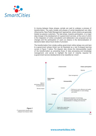 Smart cities - Transformation of City portals | PDF | Internet | Computing