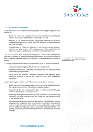 Smart cities - Transformation of City portals | PDF | Internet | Computing