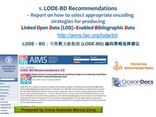 Contributing to the Smart City Through Linked Library Data | PPT