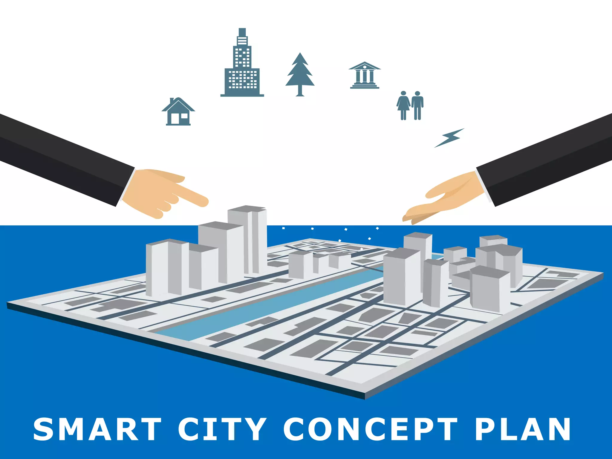 Smart City Concept Model by Magus Consulting Pvt.Ltd