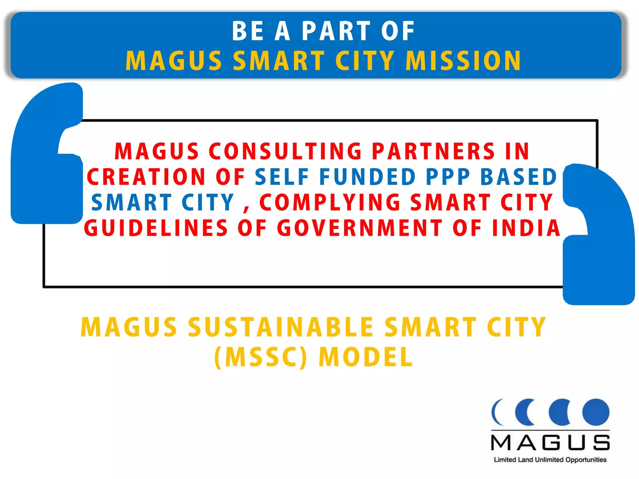 Smart City Concept Model by Magus Consulting Pvt.Ltd