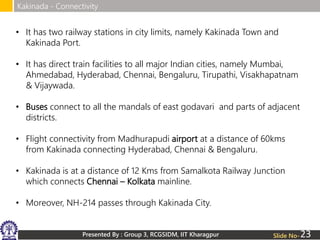 Smart city-Ahmedabad, Bhopal & Kakinada | PPTX