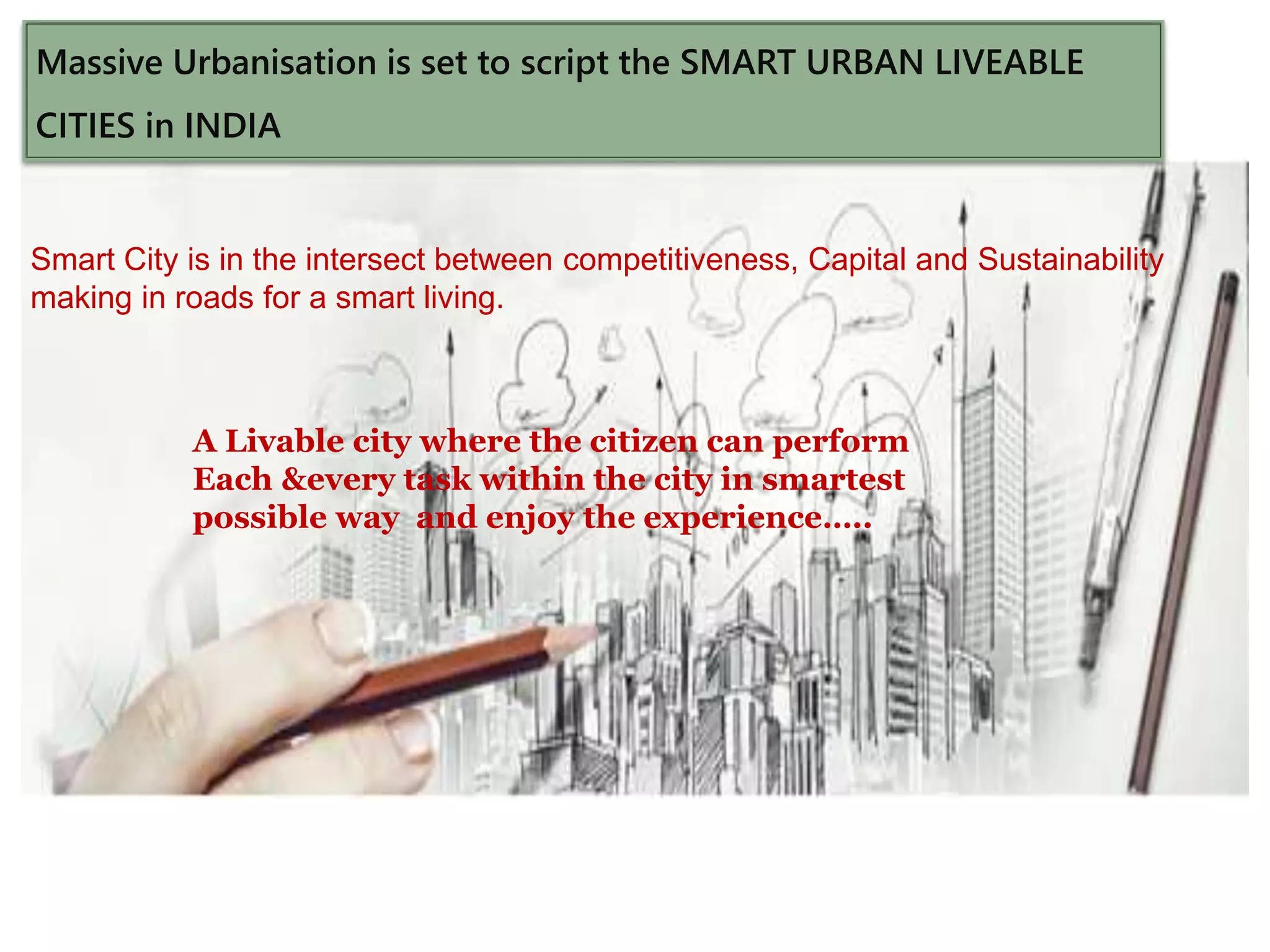 Smart city- In India-Beginning of a New Era | PPTX