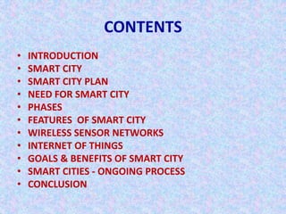 Smart city technologies | PPTX