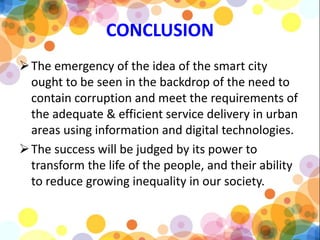 Smart city technologies | PPTX