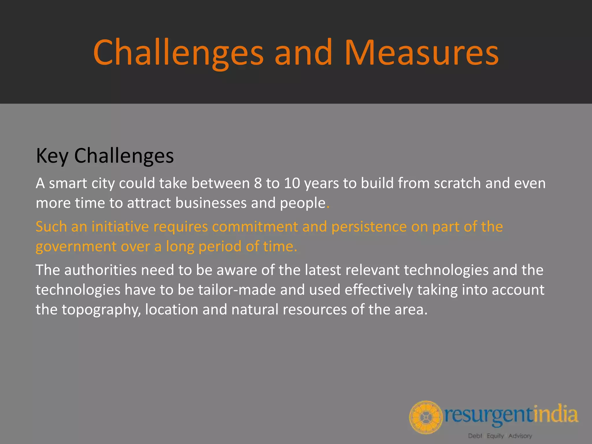 Smart City Challenges And Measures | PPTX