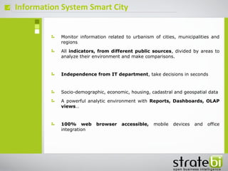 Smart City Analytics | PPT | Information Services Industry | Industries