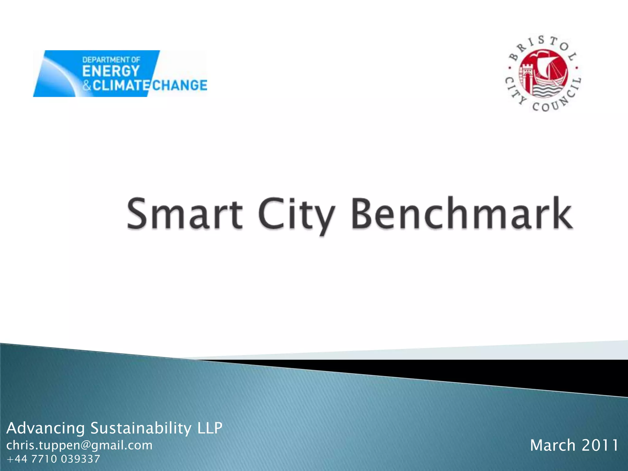 Smart City Benchmark | PPTX