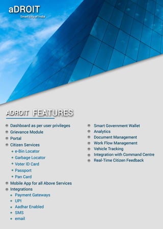 SmartCity Brochure | PDF | Internet | Computing