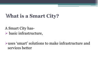 Smart city | PPTX