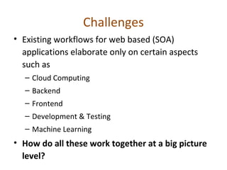 A Public Cloud Based SOA Workflow for Machine Learning Based Recommendation Algorithms | PPT