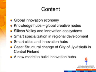Smart cities as platforms for building innovation hubs | PDF