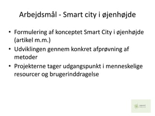 Smart city i øjenhøjde 21.11.2013