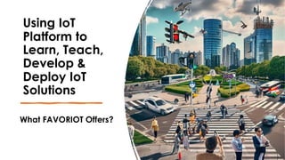 Smart City IoT Platforms - Benefits and Challenges | PPT