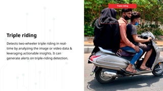 Traffic and Smartcity monitoring system with AI | PPTX