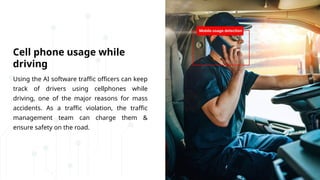 Traffic and Smartcity monitoring system with AI | PPTX