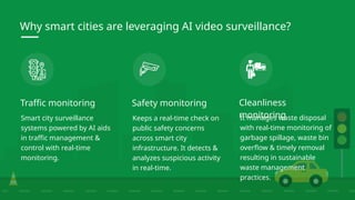 Traffic and Smartcity monitoring system with AI | PPTX