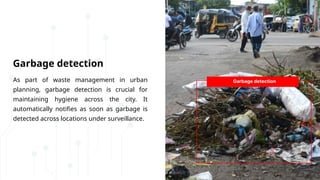 Traffic and Smartcity monitoring with AI video analytics | PPTX